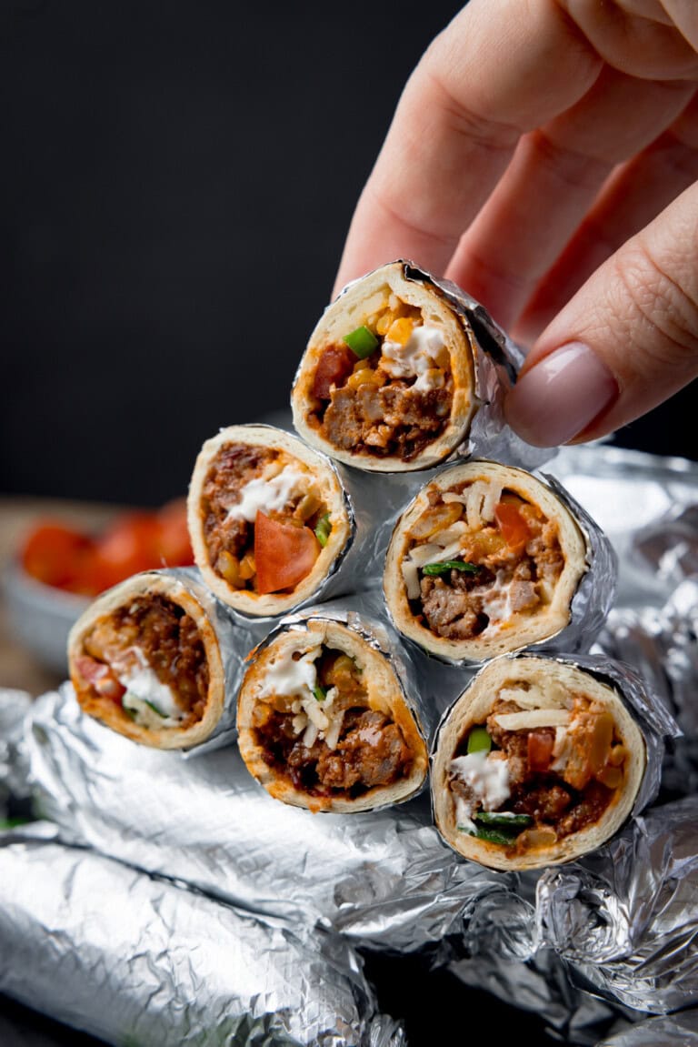 Mini Burritos - Nicky's Kitchen Sanctuary