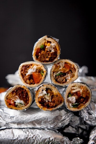 Mini Burritos - Nicky's Kitchen Sanctuary