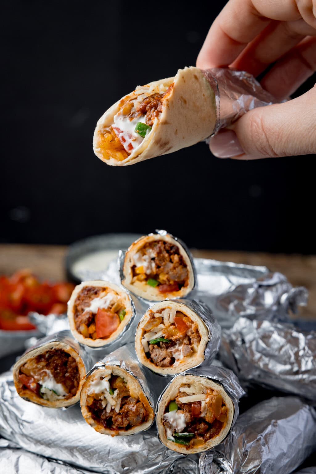 Mini Burritos - Nicky's Kitchen Sanctuary
