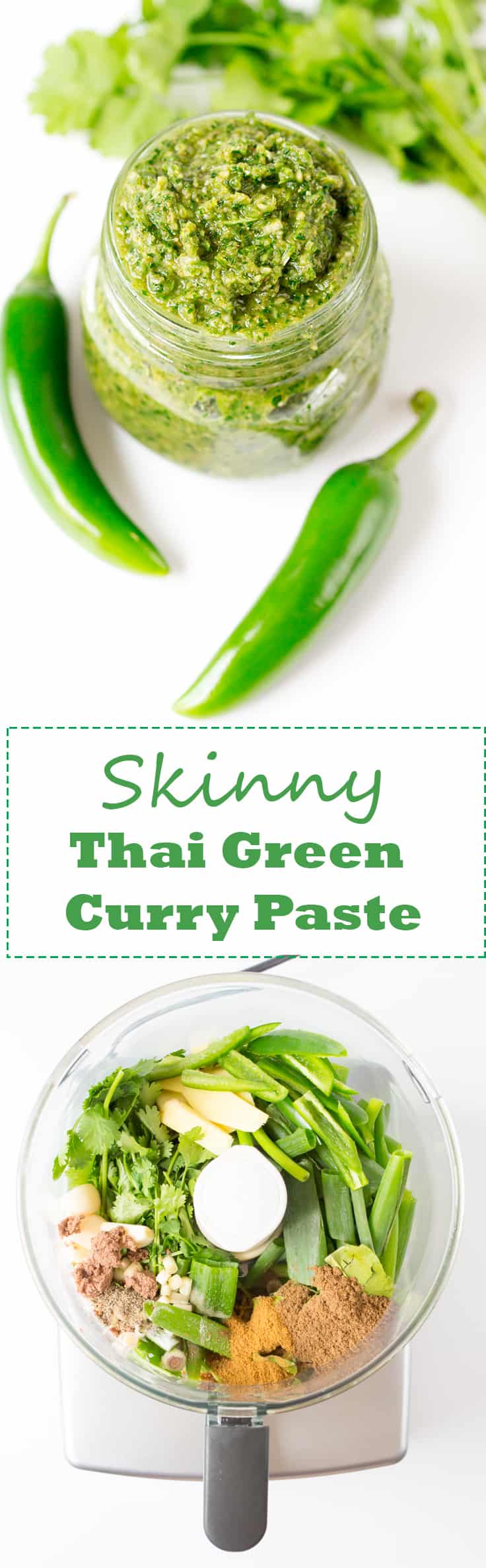 Skinny Thai Green Curry Paste - Nicky's Kitchen Sanctuary
