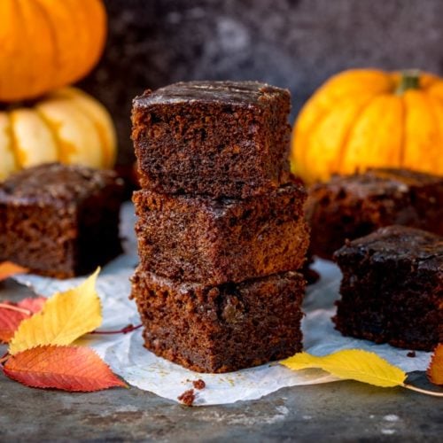 Pumpkin Gingerbread Cake with Sticky Whisky Glaze - Nicky's Kitchen ...