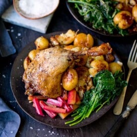 Air Fryer Roast Chicken Dinner - Nicky's Kitchen Sanctuary
