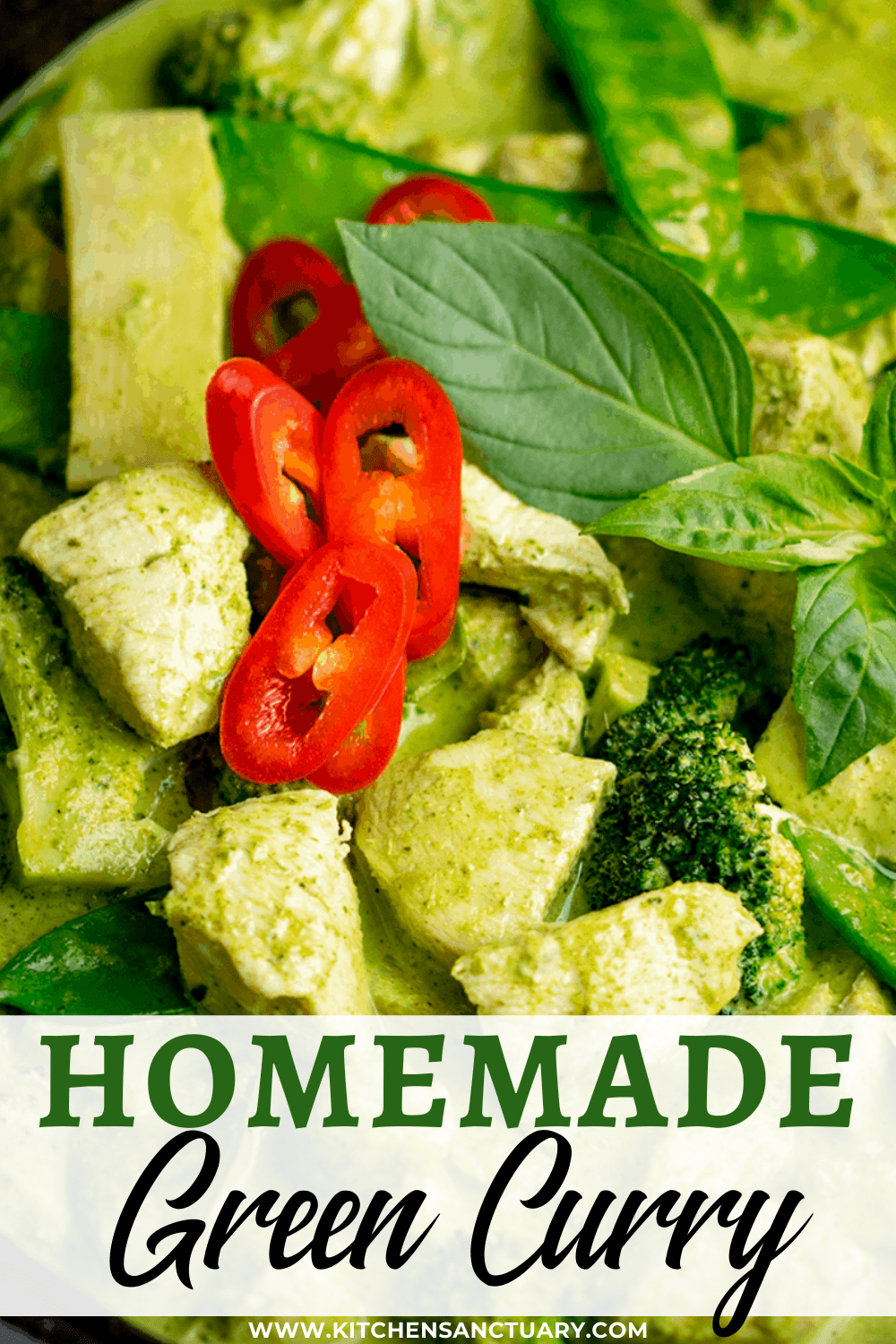 Thai Green Chicken Curry Recipe - Nicky's Kitchen Sanctuary