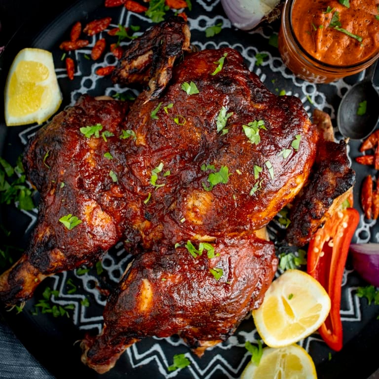 Peri Peri Chicken with homemade Peri Peri Sauce - Nicky's Kitchen Sanctuary