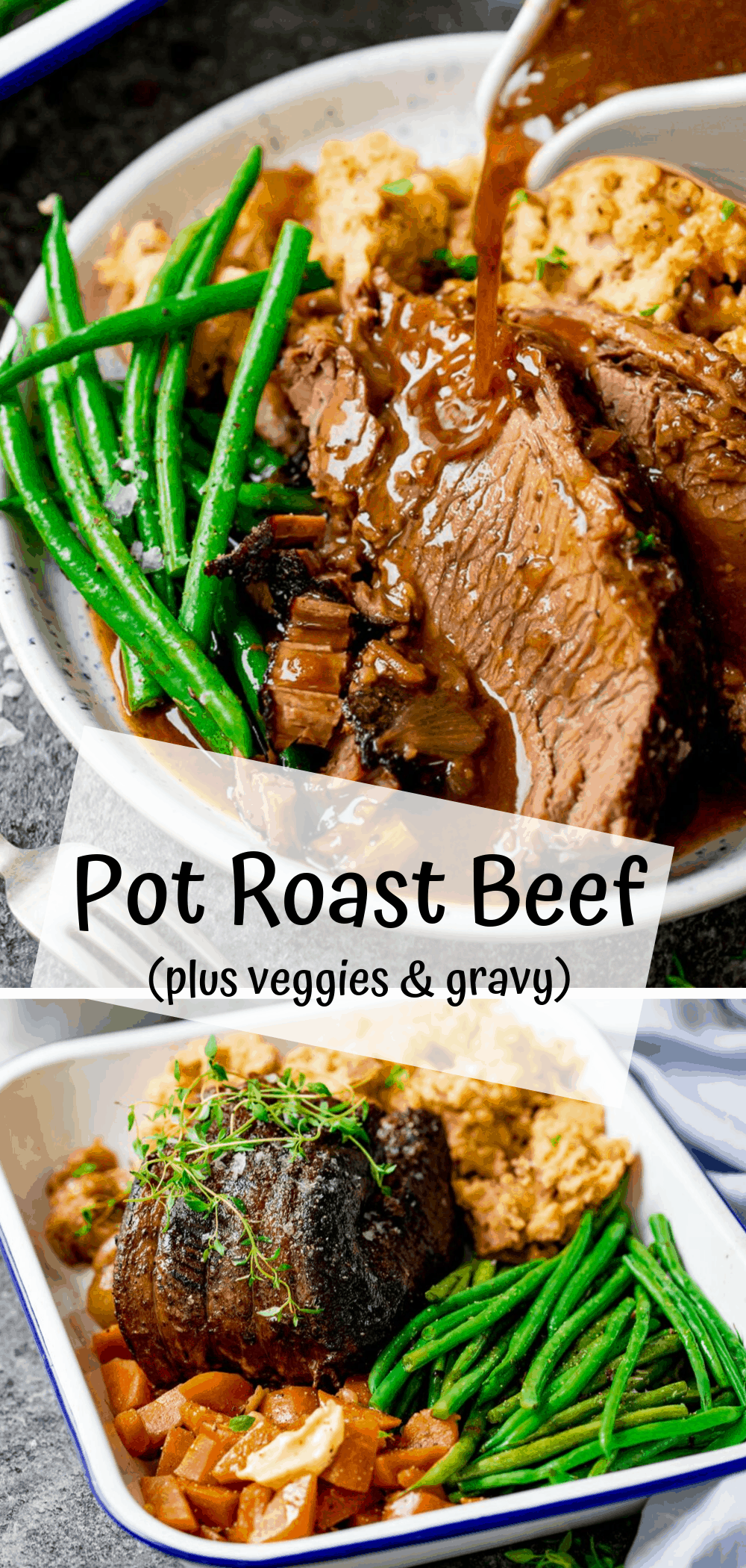 Slow Cooker Roast Beef with Gravy – Tender, Sliceable