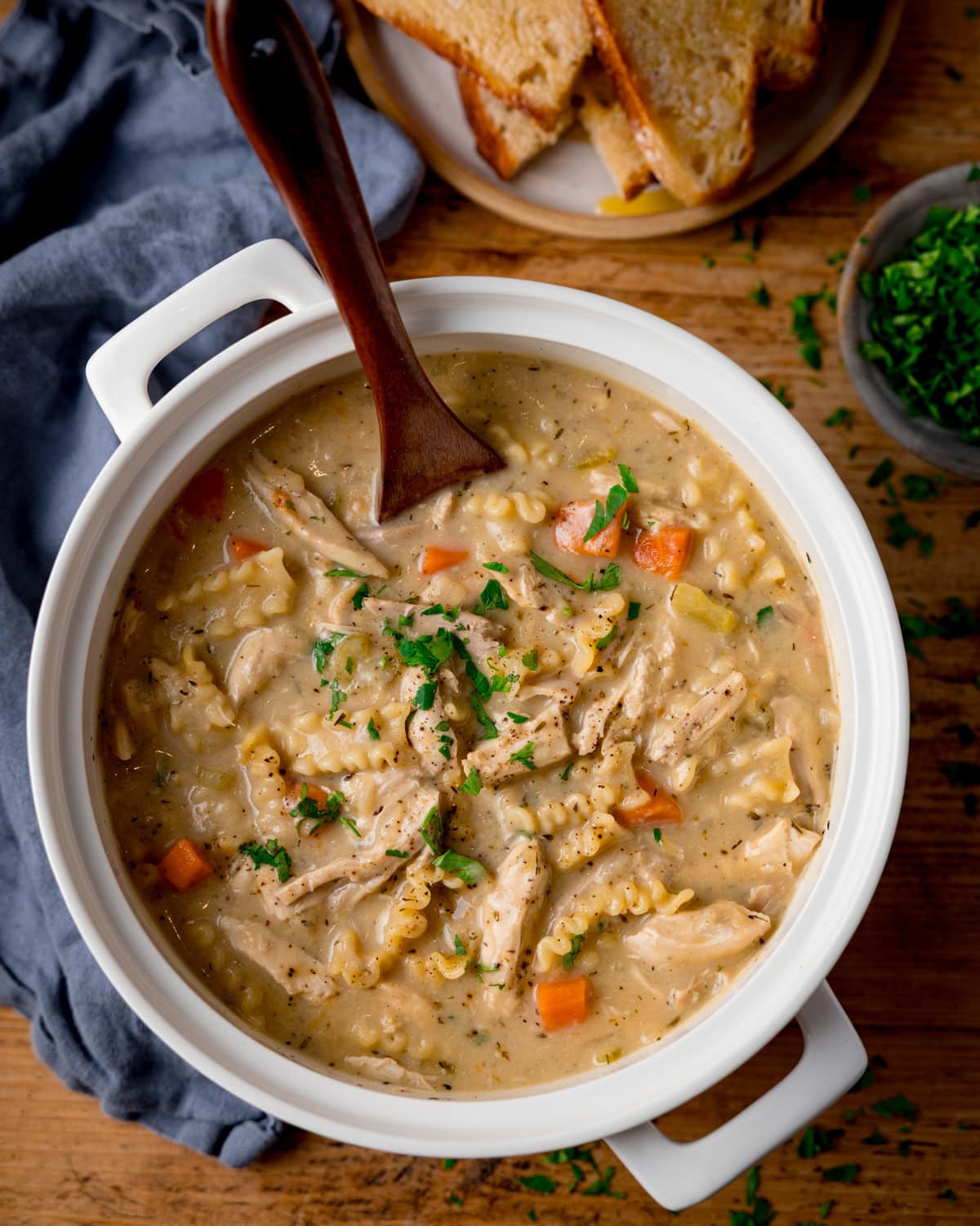 Chicken Noodle Soup - Nicky's Kitchen Sanctuary