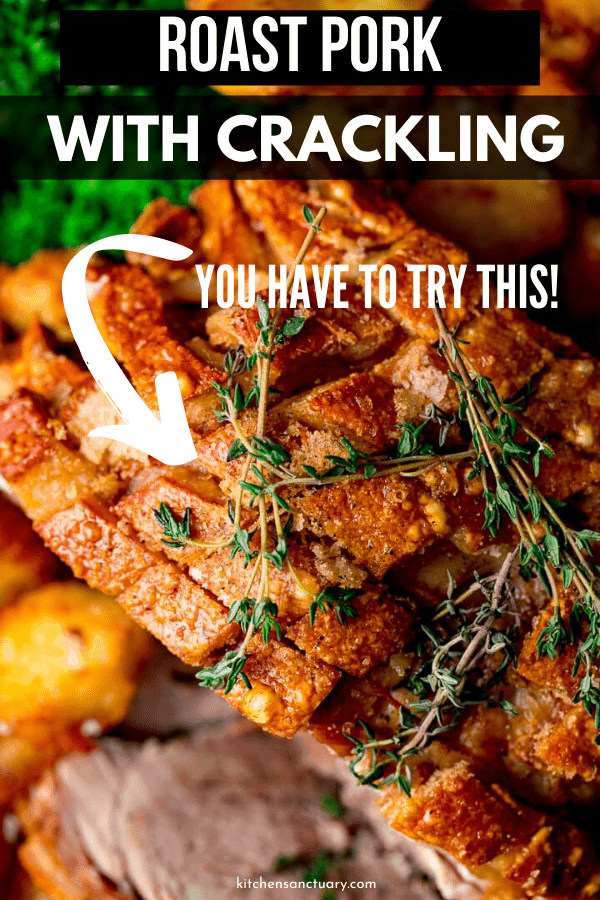 Roast Pork with SERIOUSLY GOOD Crackling - Nicky's Kitchen Sanctuary