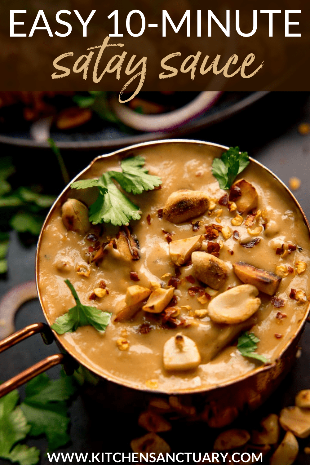 Easy Satay Sauce Recipe - Nicky's Kitchen Sanctuary