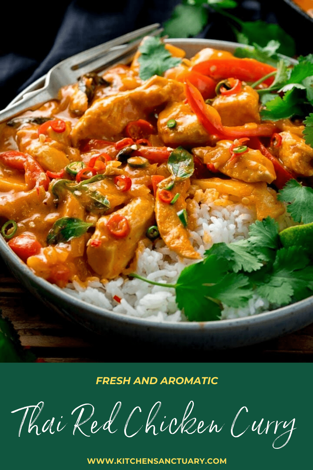Thai Red Chicken Curry (Easy, Aromatic & Crowd-Pleasing)