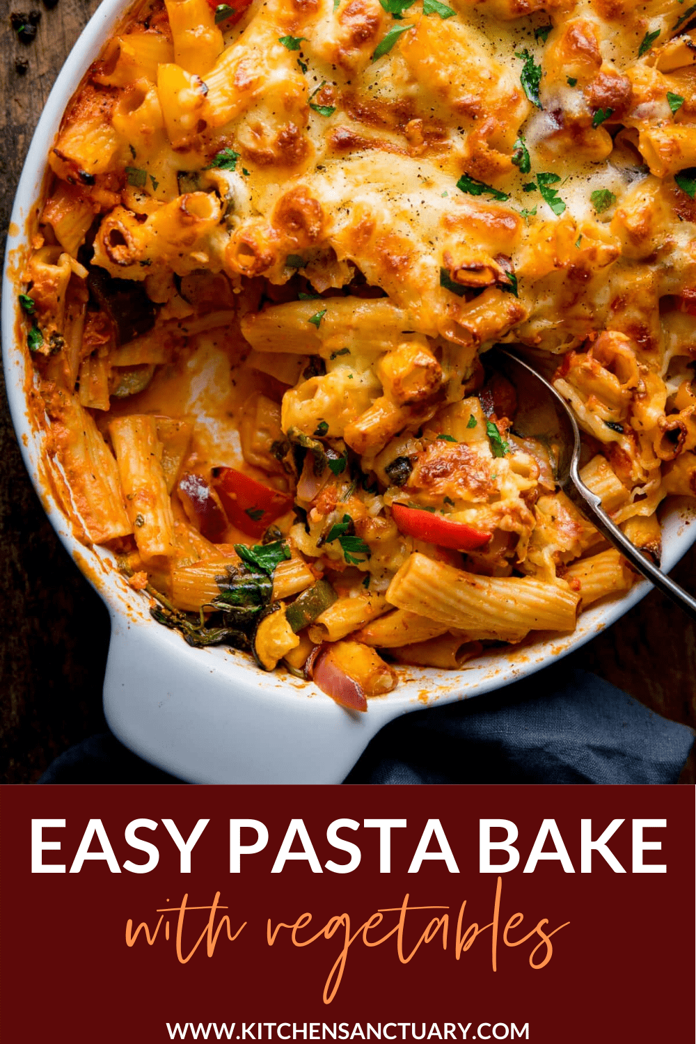Vegetable Pasta Bake - Nicky's Kitchen Sanctuary