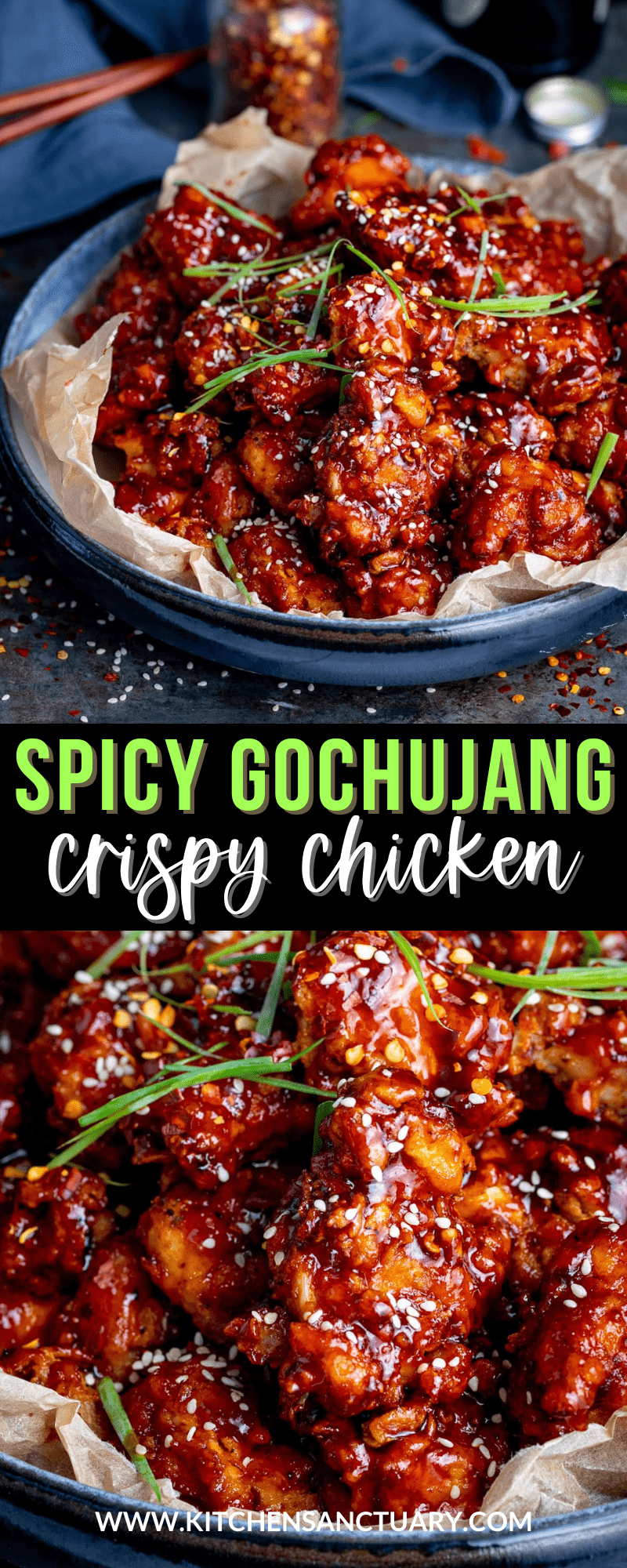 Korean Fried Chicken - Nicky's Kitchen Sanctuary