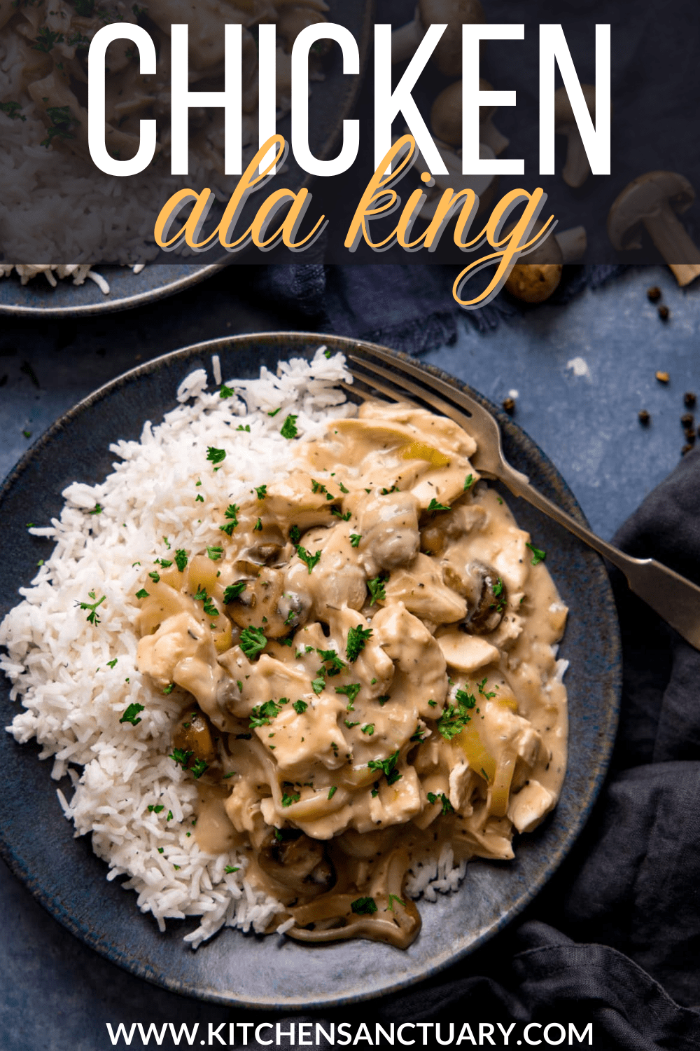 Chicken a la king - 30 minute dinner!