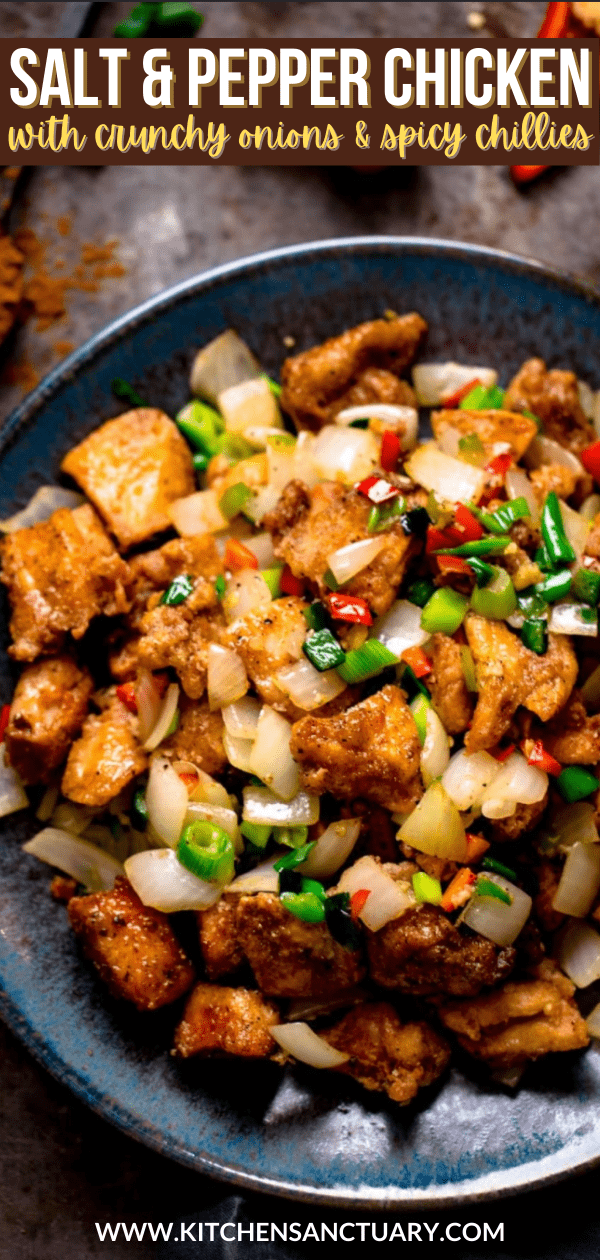 Salt and Pepper Chicken - Nicky's Kitchen Sanctuary