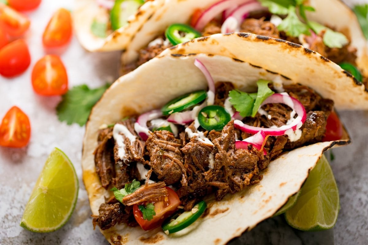 Slow Cooker Barbacoa Beef - Nicky's Kitchen Sanctuary
