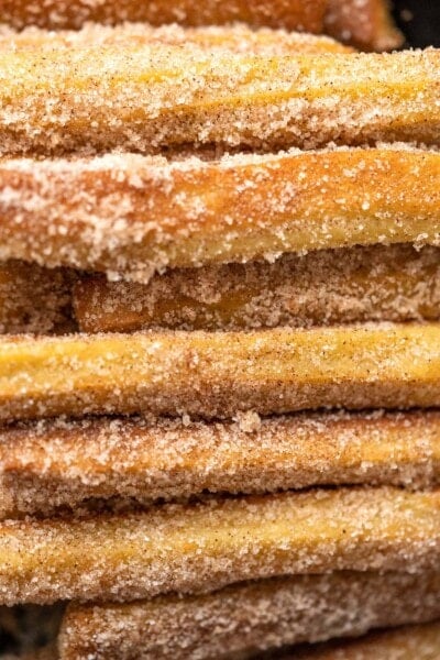 Baked Churros - Nicky's Kitchen Sanctuary