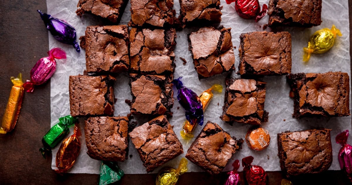Bottom of the Chocolate Box Brownies