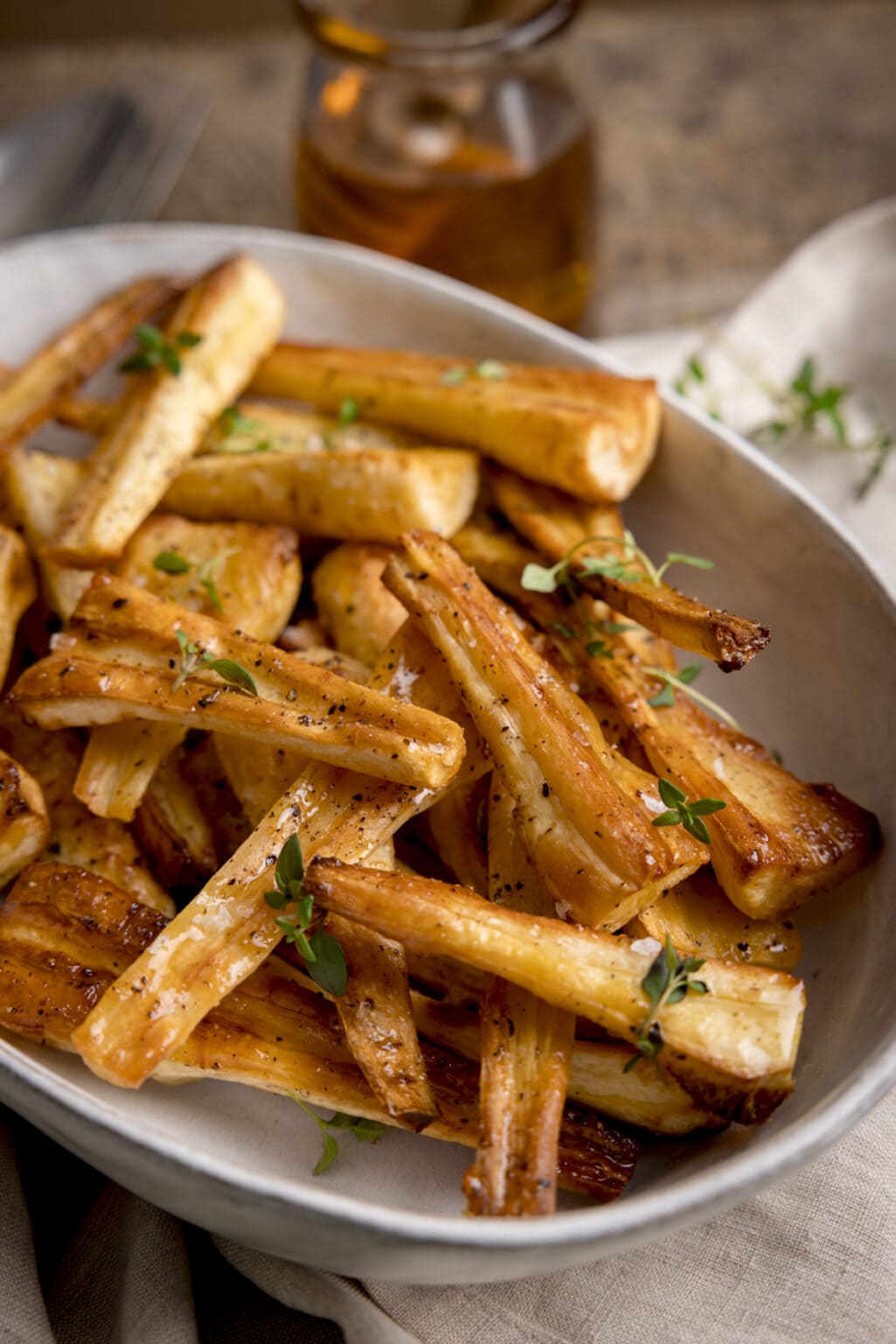 Honey Roasted Parsnips - Nicky's Kitchen Sanctuary