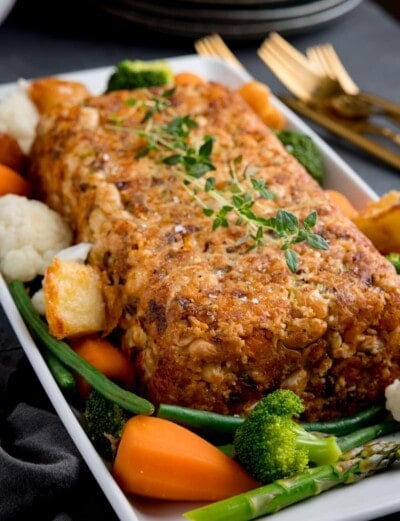 Vegetarian Nut Roast - Nicky's Kitchen Sanctuary