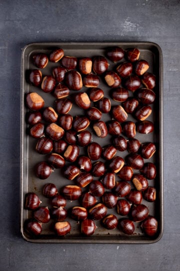 Easy Roast Chestnuts Recipe - Nicky's Kitchen Sanctuary