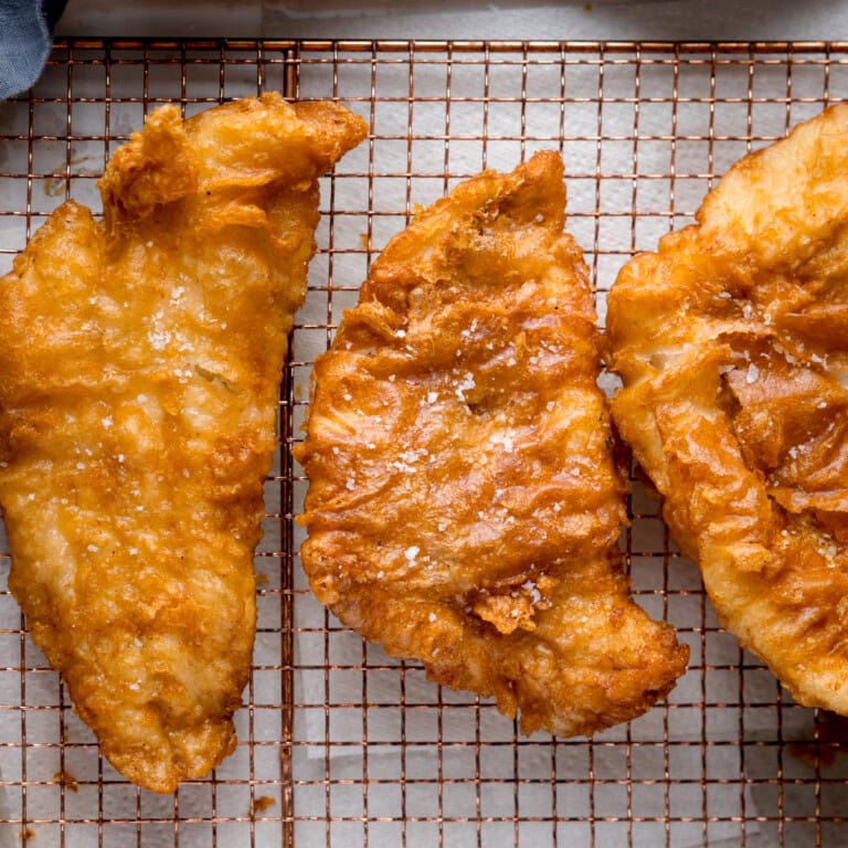 Beer Battered Fish - Nicky's Kitchen Sanctuary