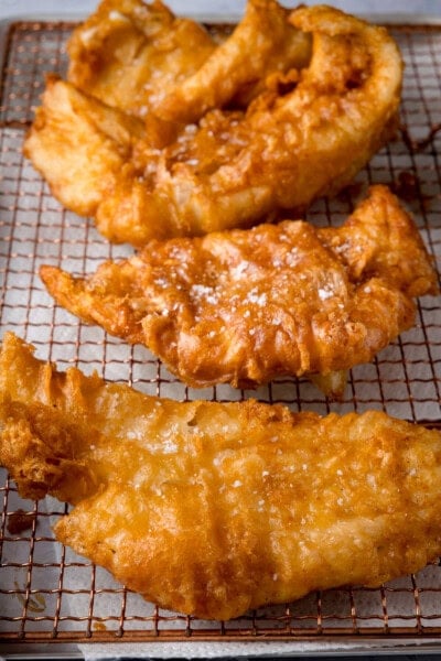 Beer Battered Fish - Nicky's Kitchen Sanctuary