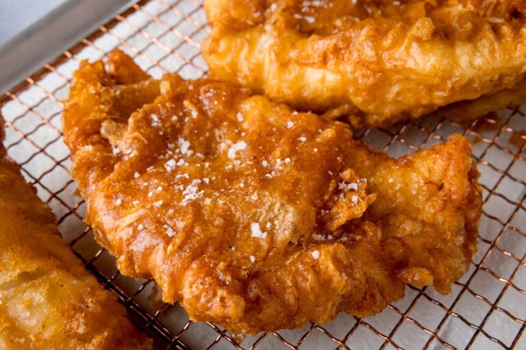 Beer Battered Fish - Nicky's Kitchen Sanctuary