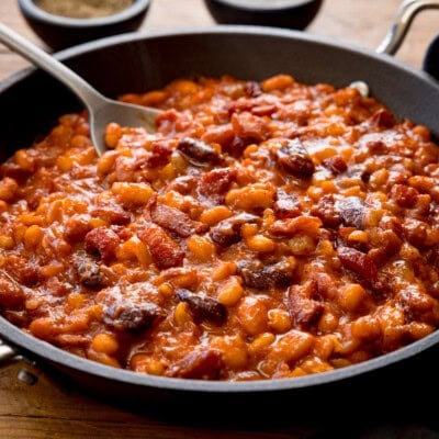 Easy BBQ Beans - Nicky's Kitchen Sanctuary