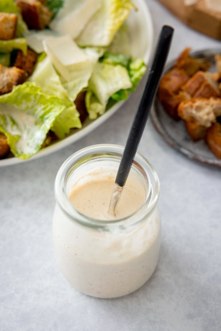 Caesar Dressing Recipe - Nicky's Kitchen Sanctuary