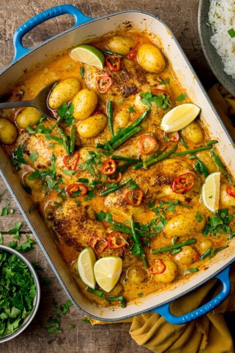 Chicken and Potato Curry - Nicky's Kitchen Sanctuary