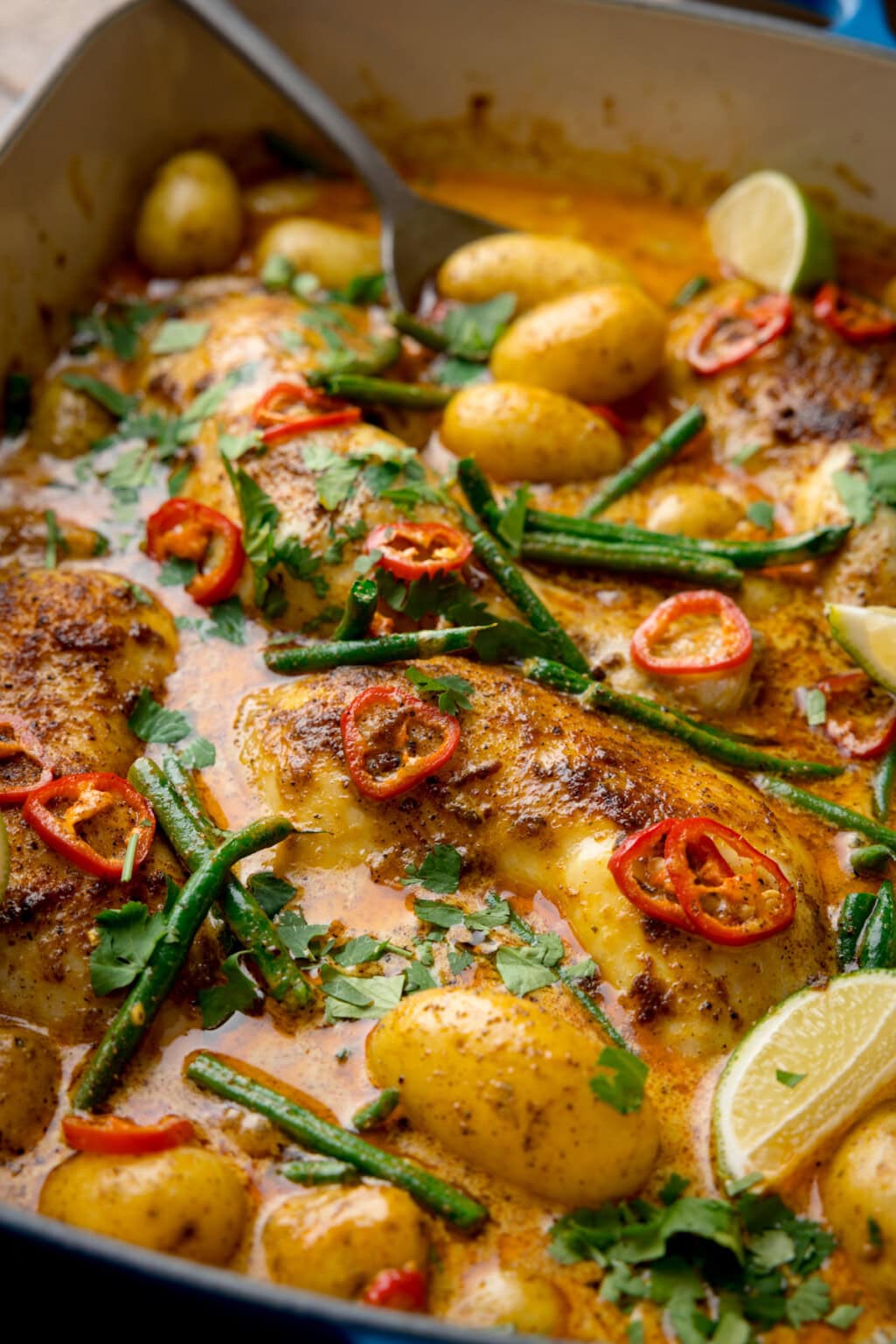 Chicken and Potato Curry - Nicky's Kitchen Sanctuary