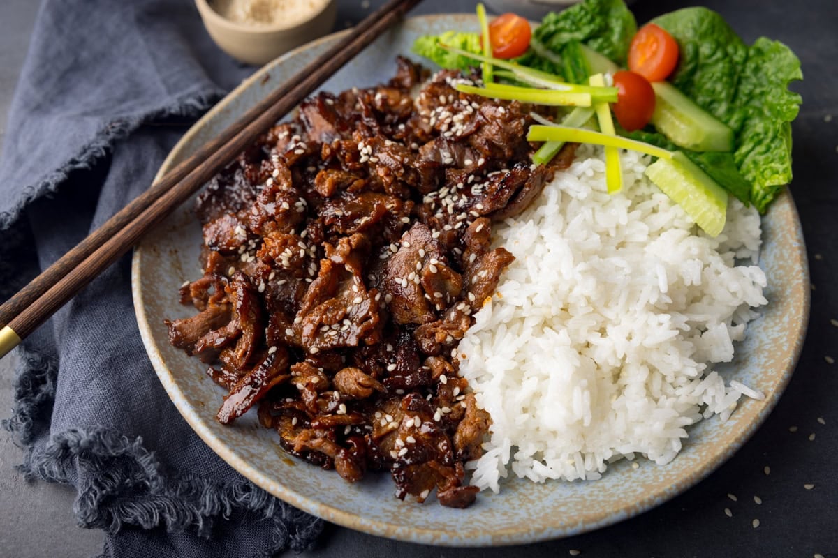Beef Yakiniku - Nicky's Kitchen Sanctuary - Recipes Vista