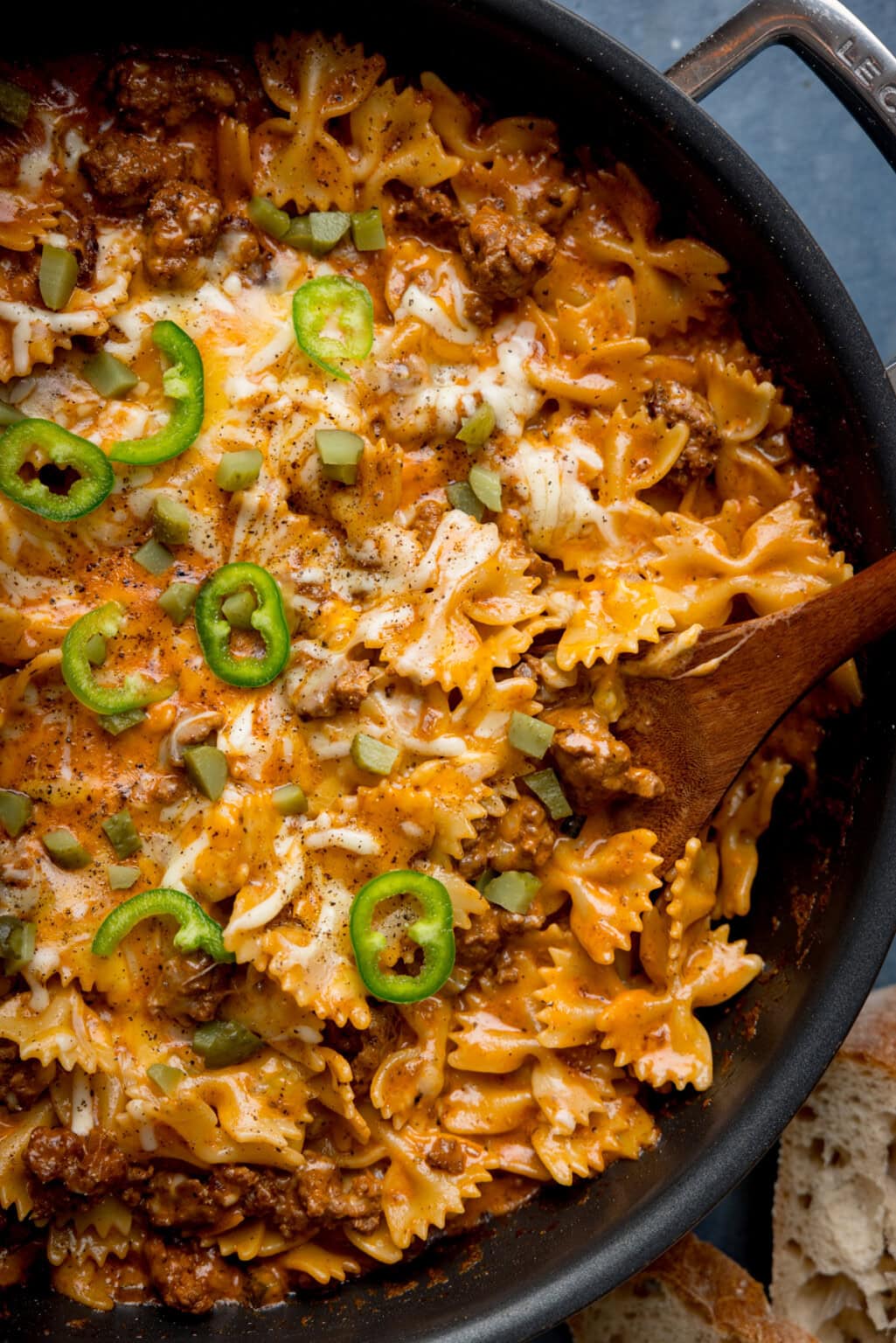 Cheeseburger Pasta - Nicky's Kitchen Sanctuary