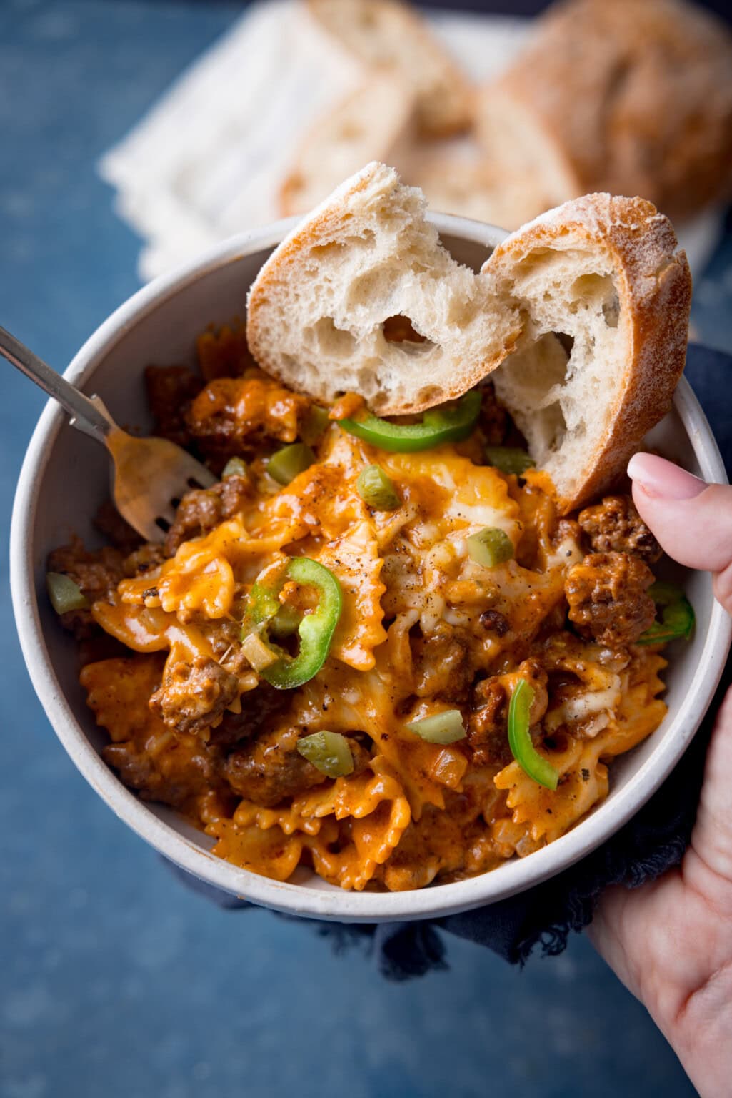 Cheeseburger Pasta - Nicky's Kitchen Sanctuary