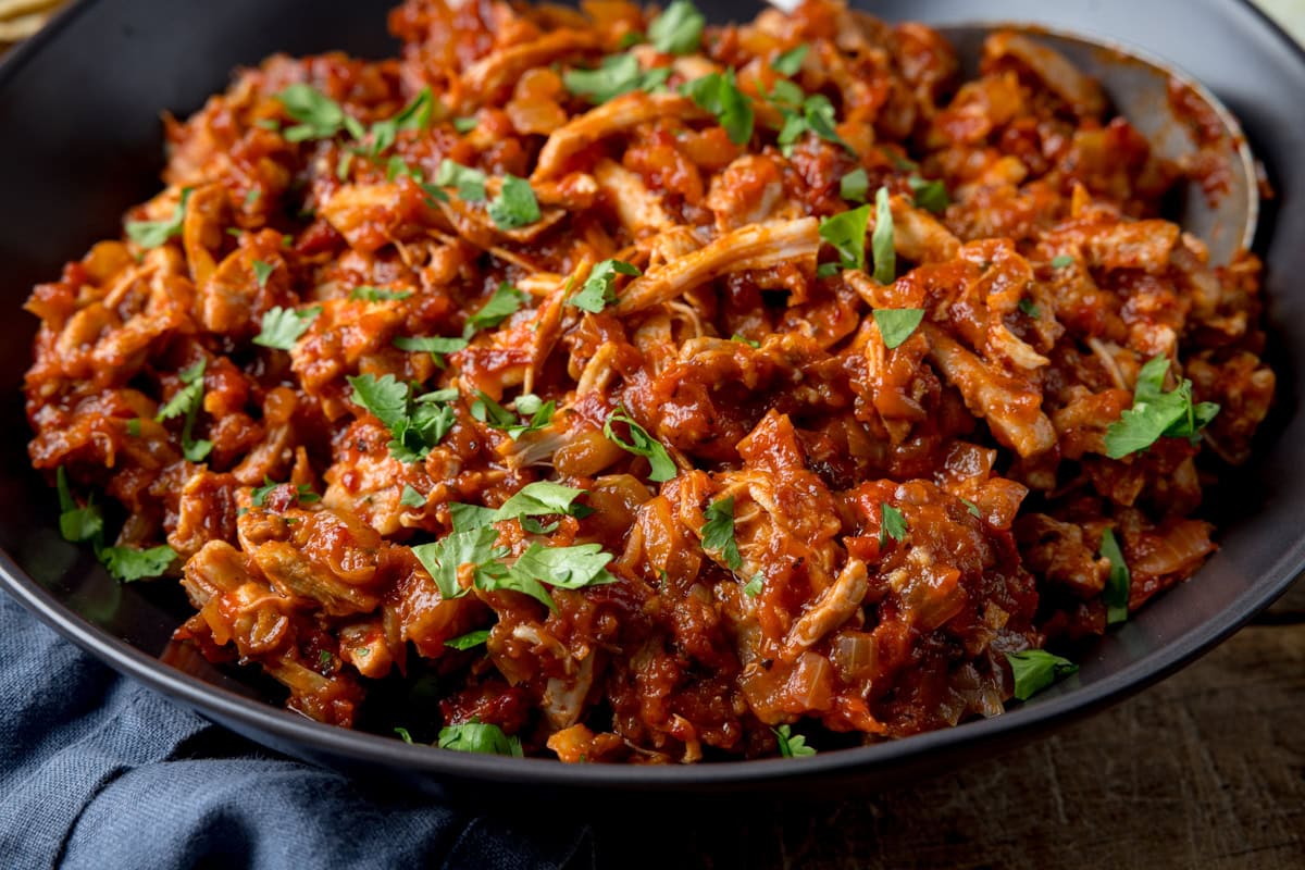 Rooster Tinga - Nicky's Kitchen Sanctuary - Recipes Vista