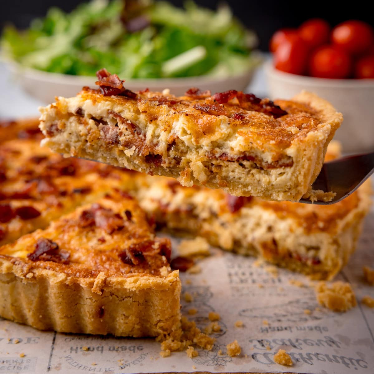 Quiche Lorraine Recipe Homemade Quiche Lorraine | KitchenAid UK
