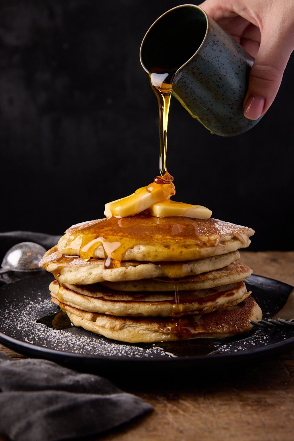 Fluffy Pancakes Recipe - Nicky's Kitchen Sanctuary