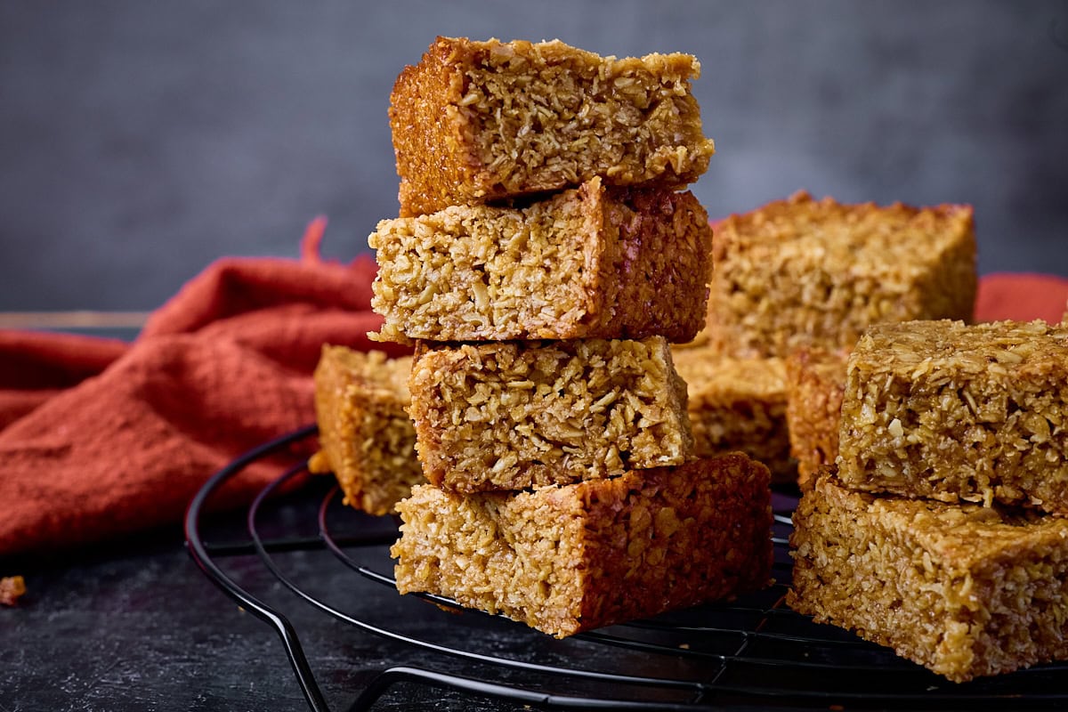 Easy Flapjack Recipe [Soft & Chewy] - Nicky's Kitchen Sanctuary