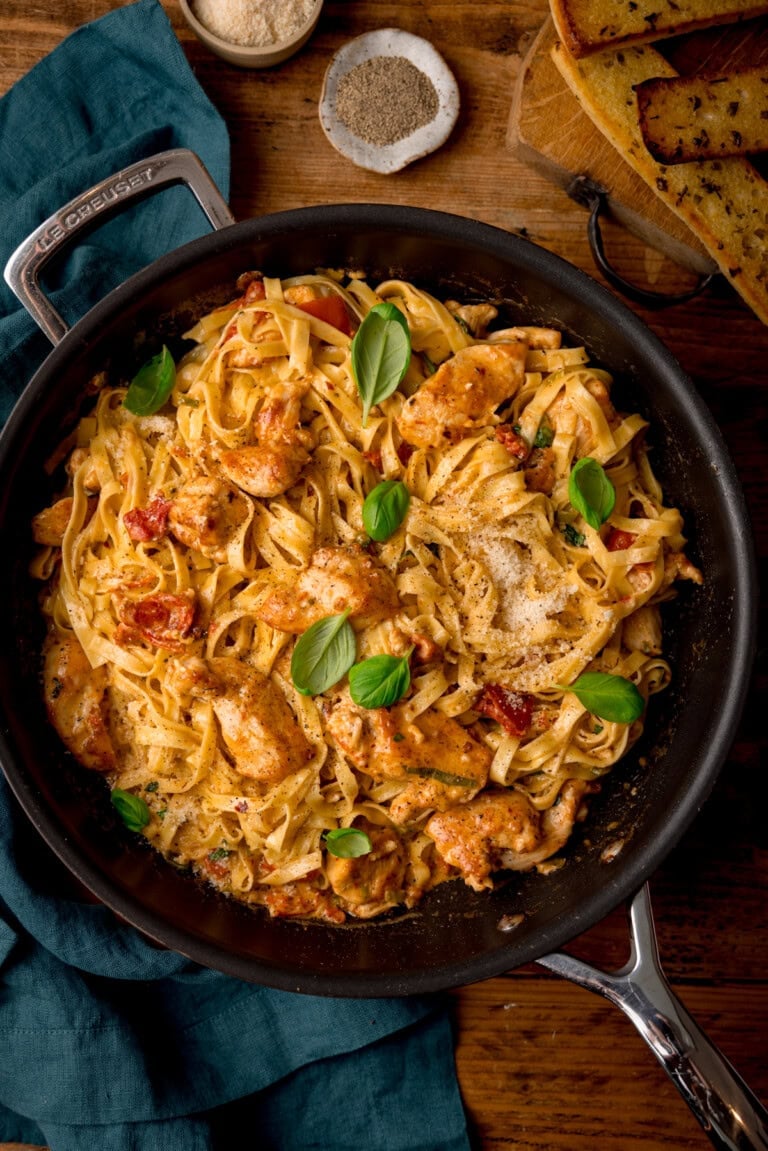Marry Me Chicken Pasta - Nicky's Kitchen Sanctuary