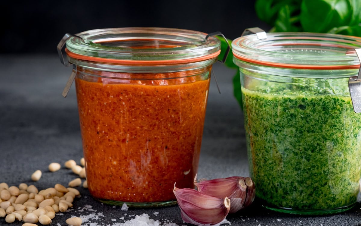Pink Pepper Pesto - Nicky's Kitchen Sanctuary - Street Food Spectacle
