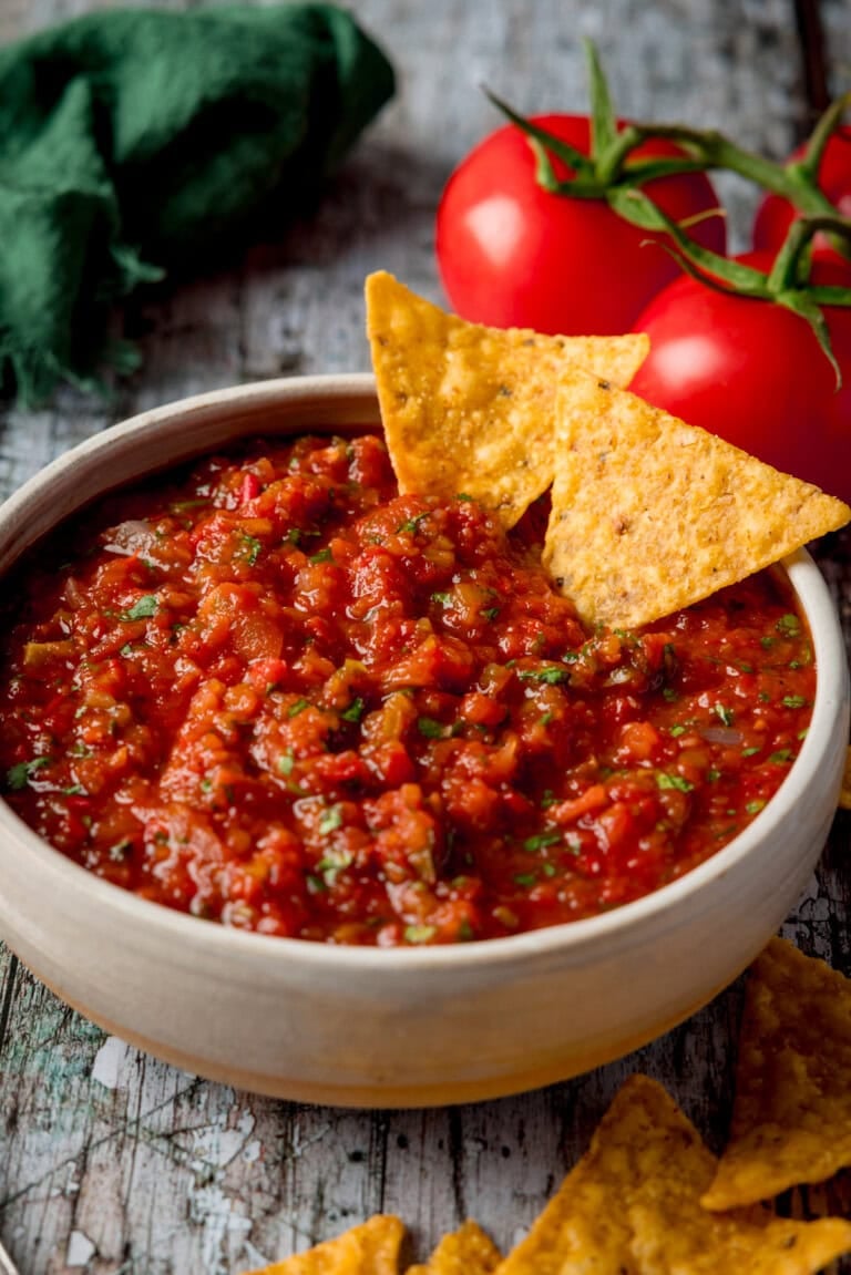 How to make Salsa - Nicky's Kitchen Sanctuary