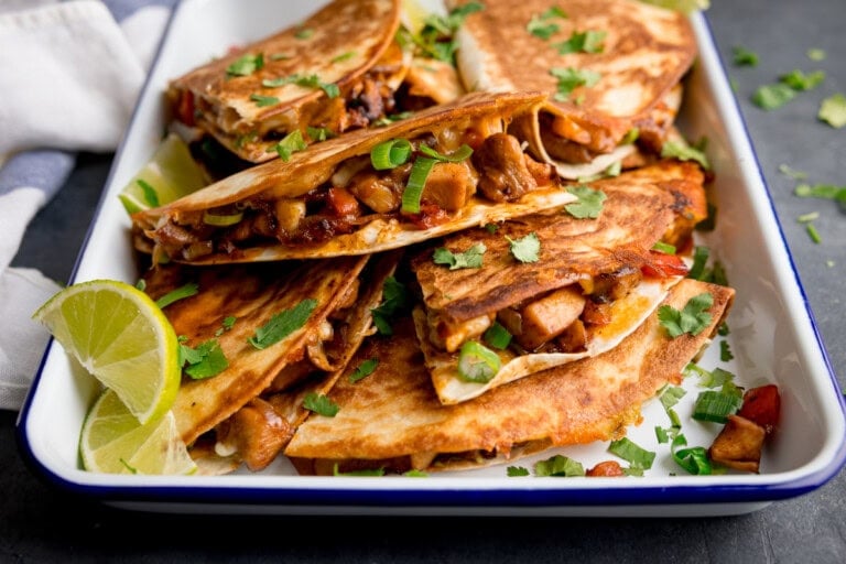 Chicken Quesadilla Recipe - Nicky's Kitchen Sanctuary