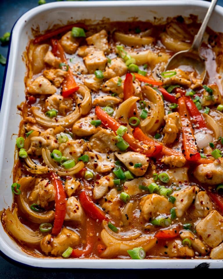 Chicken 'Stir Fry' Traybake (Dump-and-Go!)