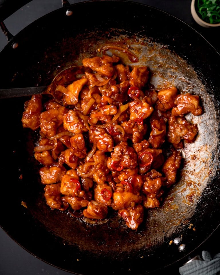 Crispy Chilli Chicken - Nicky's Kitchen Sanctuary